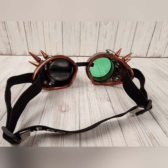 Hand Crafted | Accessories | Rave Steampunk Goggles Gothic Victorian ...